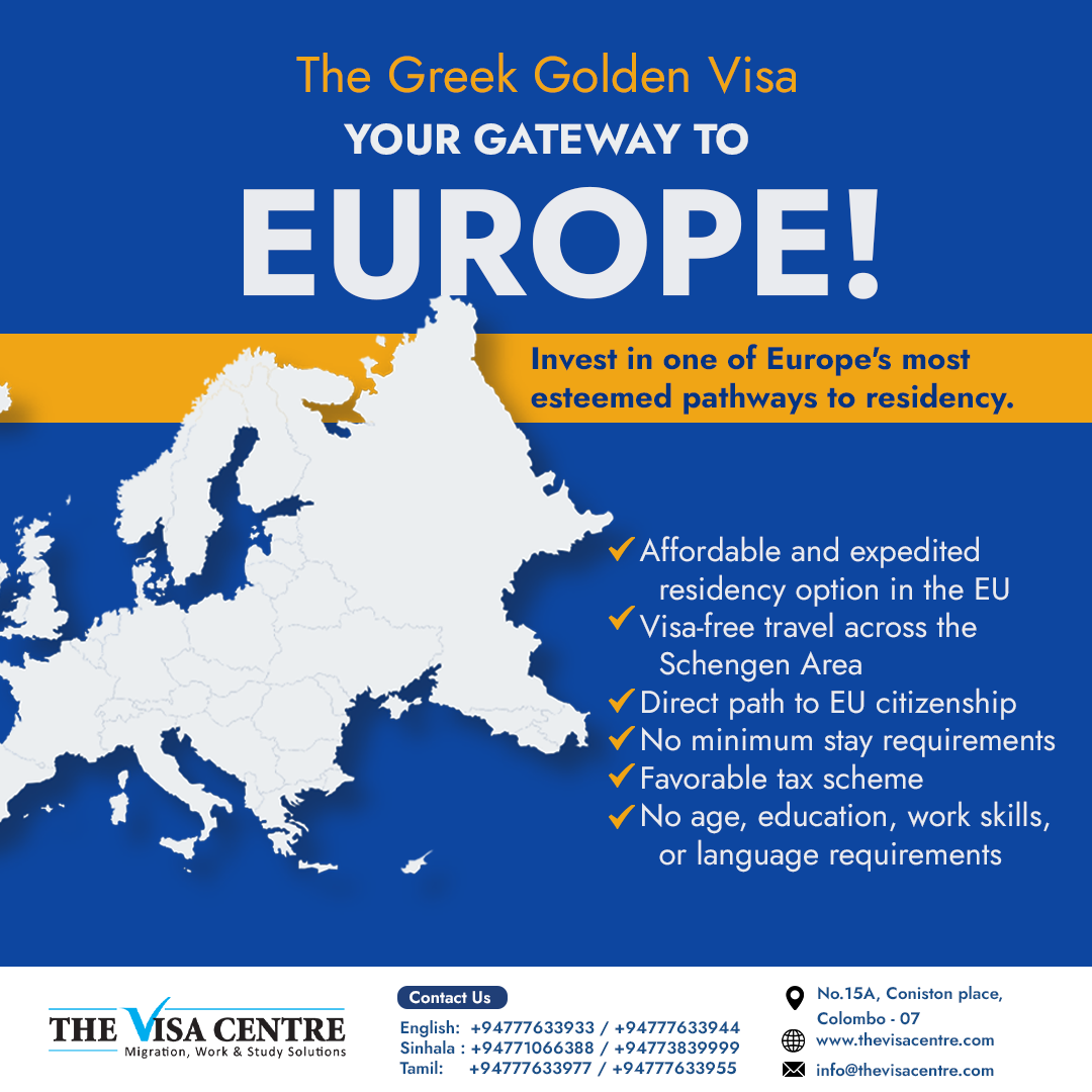 The Greek Golden Visa – Your Gateway to Europe! | The Visa Centre
